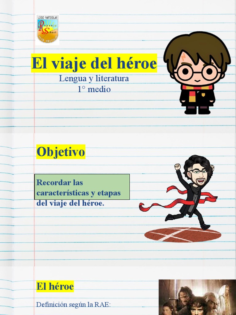1° Medio El Viaje Del Héroe | PDF | Héroe