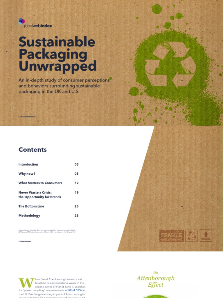 Sustainable Packaging Unwrapped | PDF | Sustainability | Brand