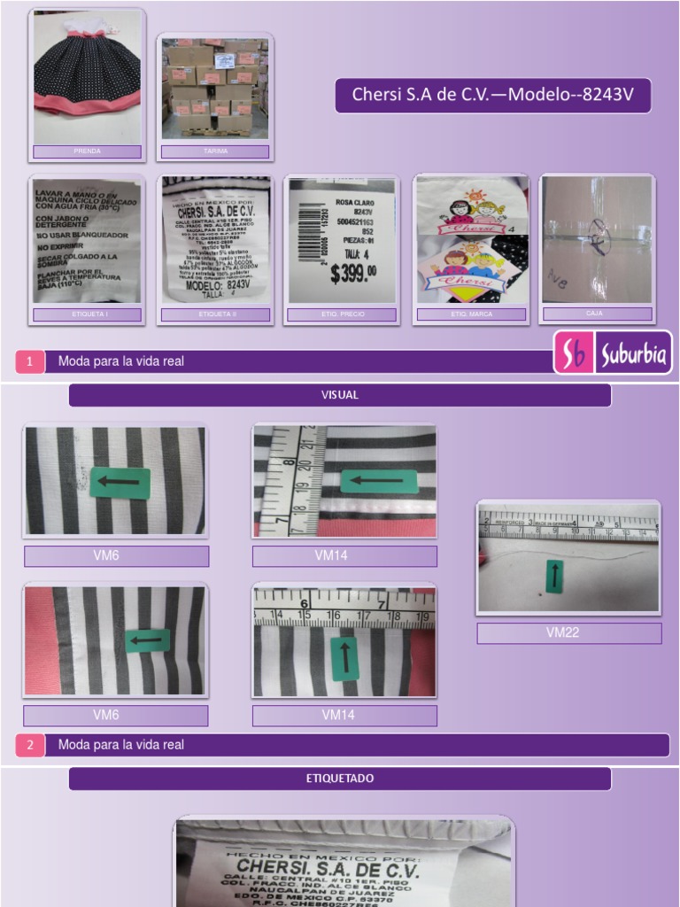 Chersi S.A de C.V.-Modelo - 8243V 7-10-2021 | PDF | Estilo de vida