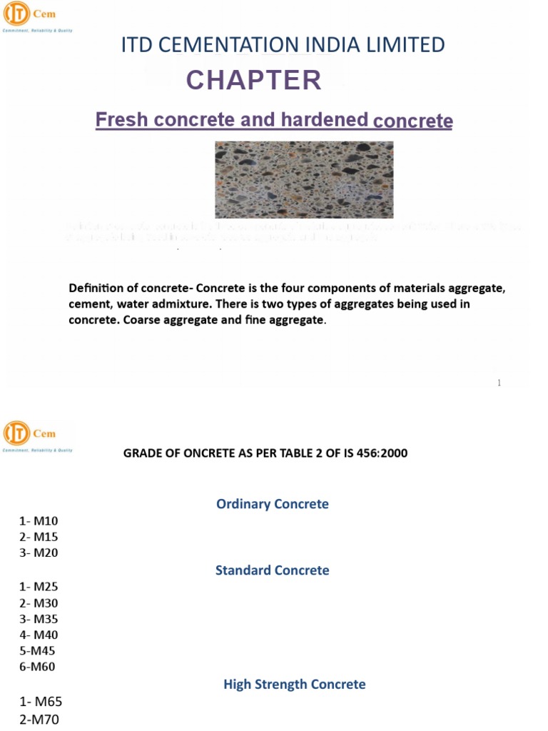 Basics Engineering of Concrete and Construction | PDF | Concrete | Cement