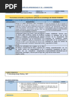 SESIÓN de APRENDIZAJE - Estructura Del Proyecto de Emprendimiento | PDF | Aprendizaje ...