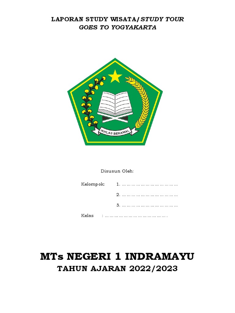 Kerangka Laporan Karyawisata_studytour | PDF