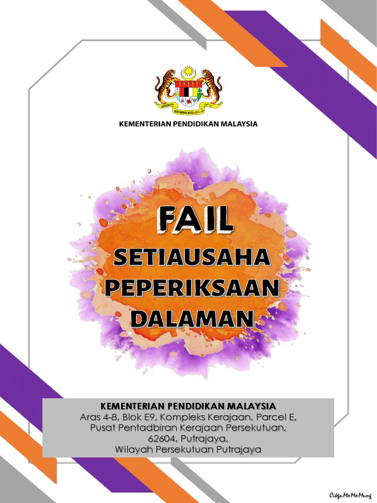 Fail Su Peperiksaan Dalaman | PDF