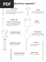 Laboratory Apparatus With Answers Cie Igcse Chemistry | PDF | Chemistry ...