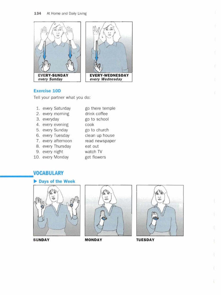Unit 10 Asl | PDF | Meal | Home