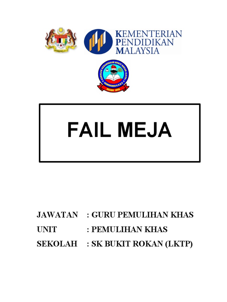 Fail Meja Pemulihan Khas | PDF