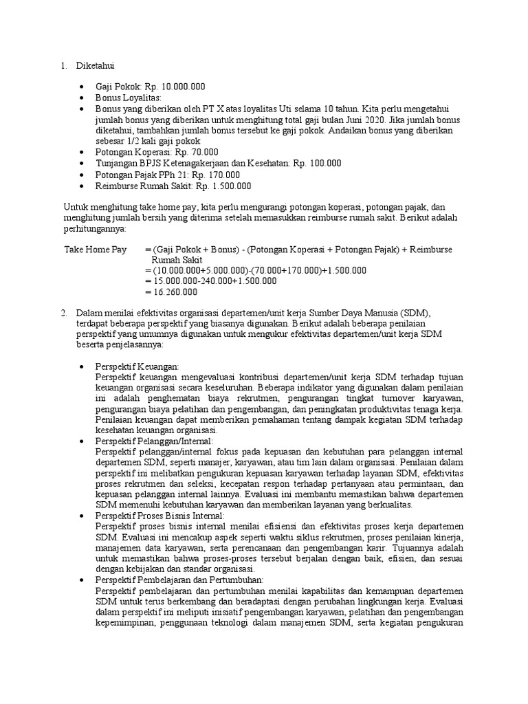 EKMA4476-Audit SDM | PDF | Karier & Perkembangan | Bisnis