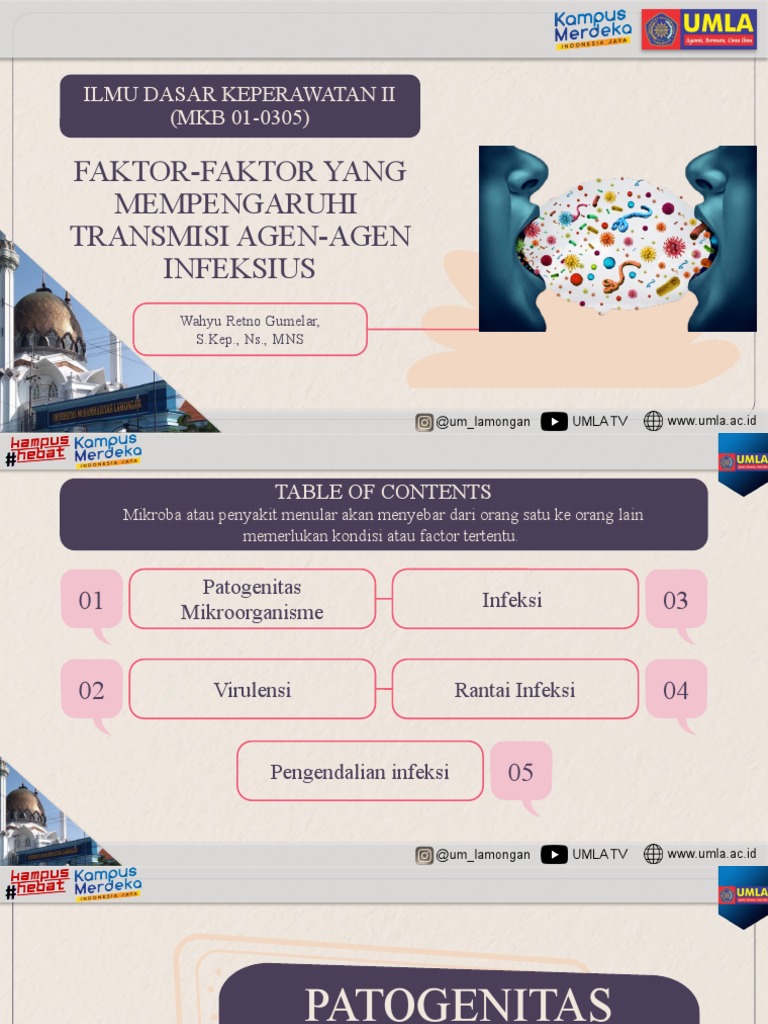 Faktor-Faktor Yang Mempengaruhi Transmisi Agen Infeksi | PDF