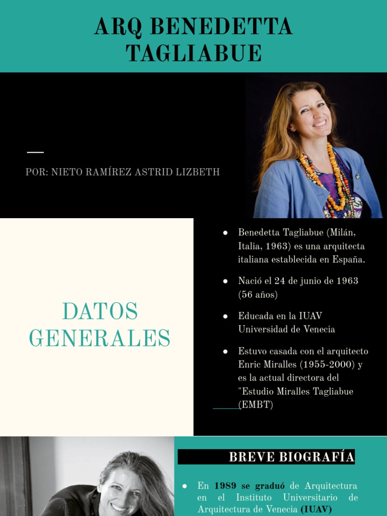 Arq Benedetta Tagliabue | PDF