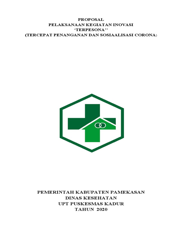 Proposal Pak Klepon | PDF