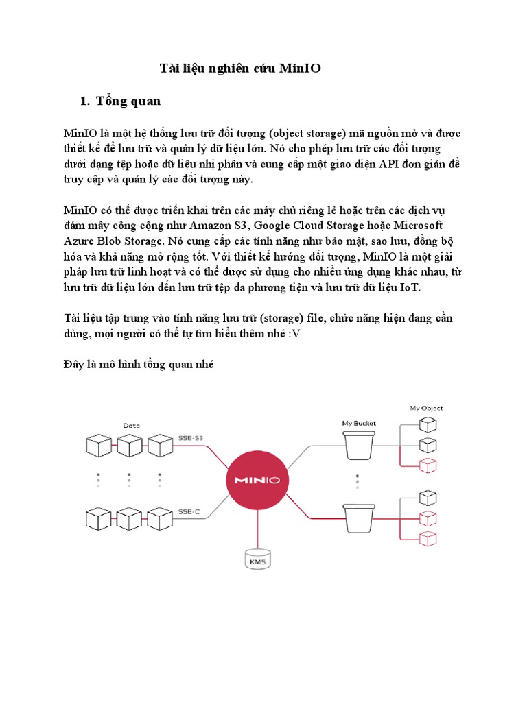 Tài liệu nghiên cứu MinIO | PDF