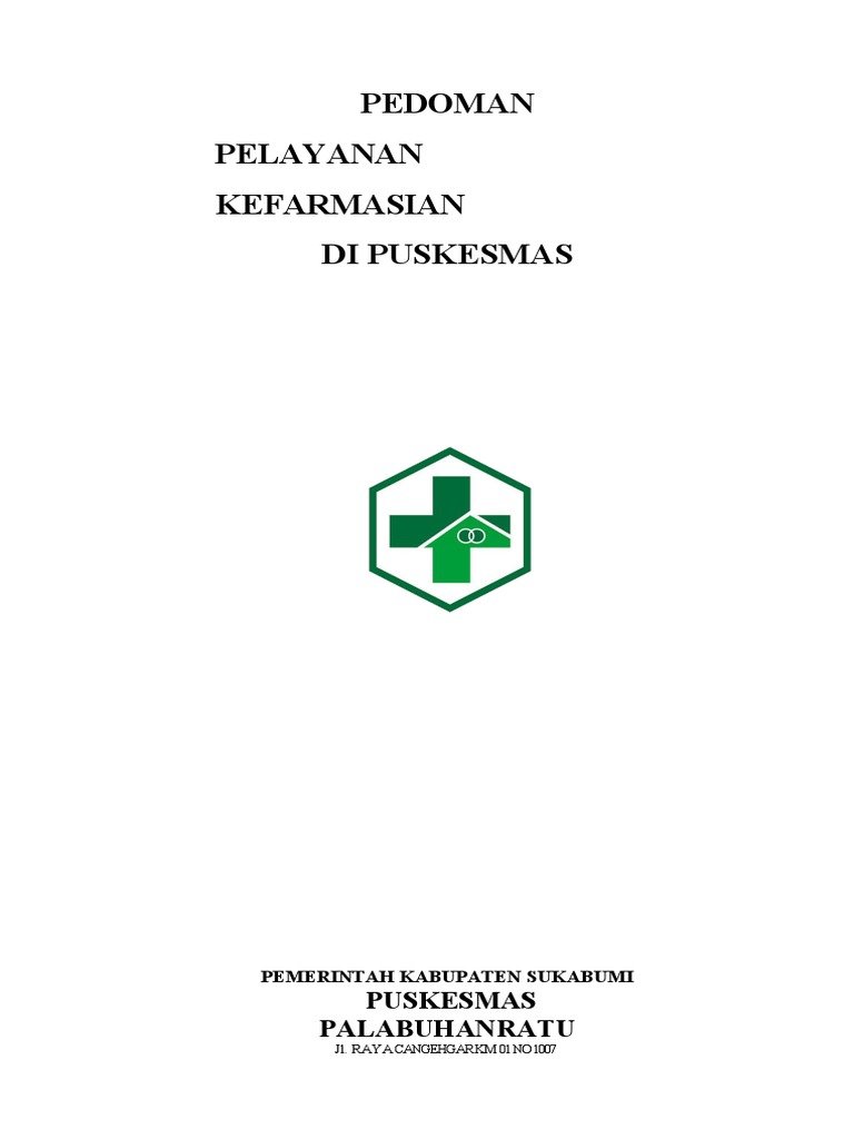 Pedoman Pelayanan Kefarmasian Di Puskesmas | PDF