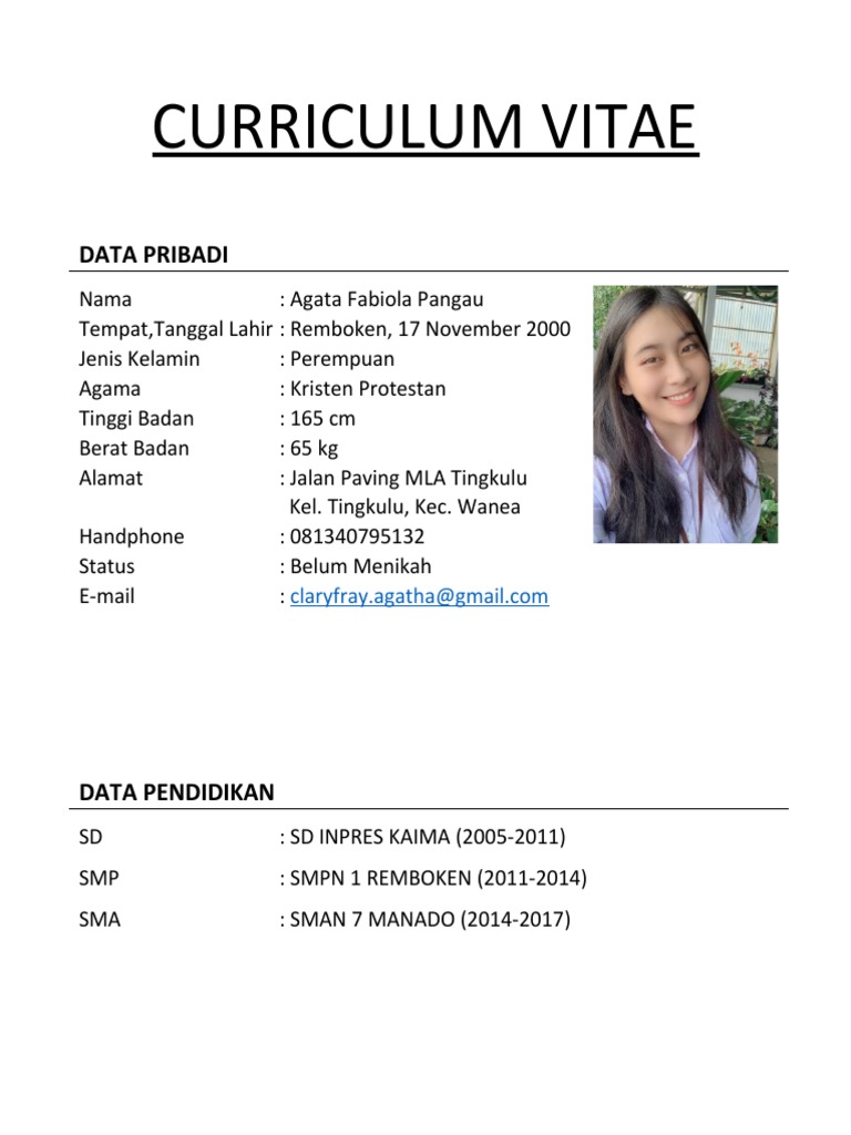 CV Atha | PDF | Ilmu Sosial | Kesehatan Holistik CV Atha | PDF | Ilmu Sosial | Kesehatan Holistik