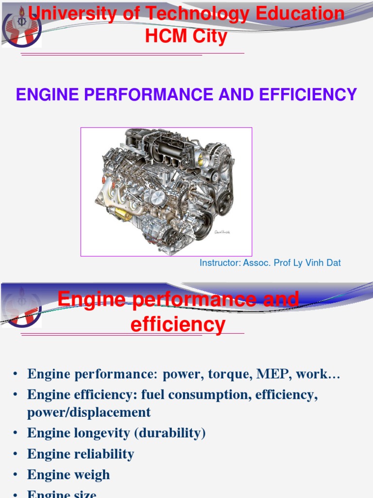 Chapter 5 Engine Performance and Efficiency | PDF | Fuel Efficiency | Horsepower