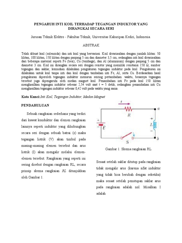 Jurnal Induktor | PDF
