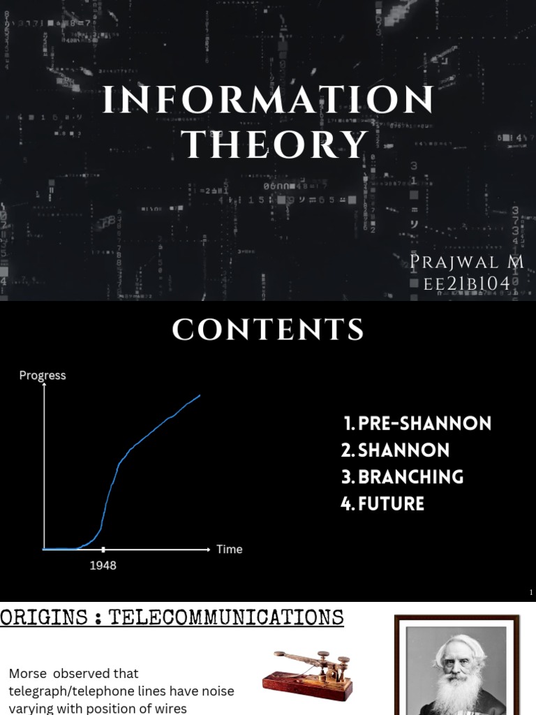 Information Theory | PDF | Information | Theoretical Computer Science