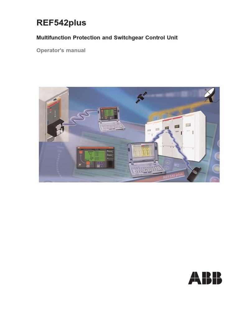 REF542plus: Operator's Manual | PDF | Menu (Computing) | Electrical ...