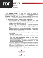 Sample-Affidavit of Joint Undertaking of The PCO-davao Workshop | PDF ...