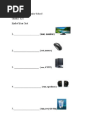 ICT Grade 4 Exam | PDF | Input/Output | Office Equipment