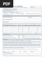 MSH Claim Form Dubai - GCC | PDF