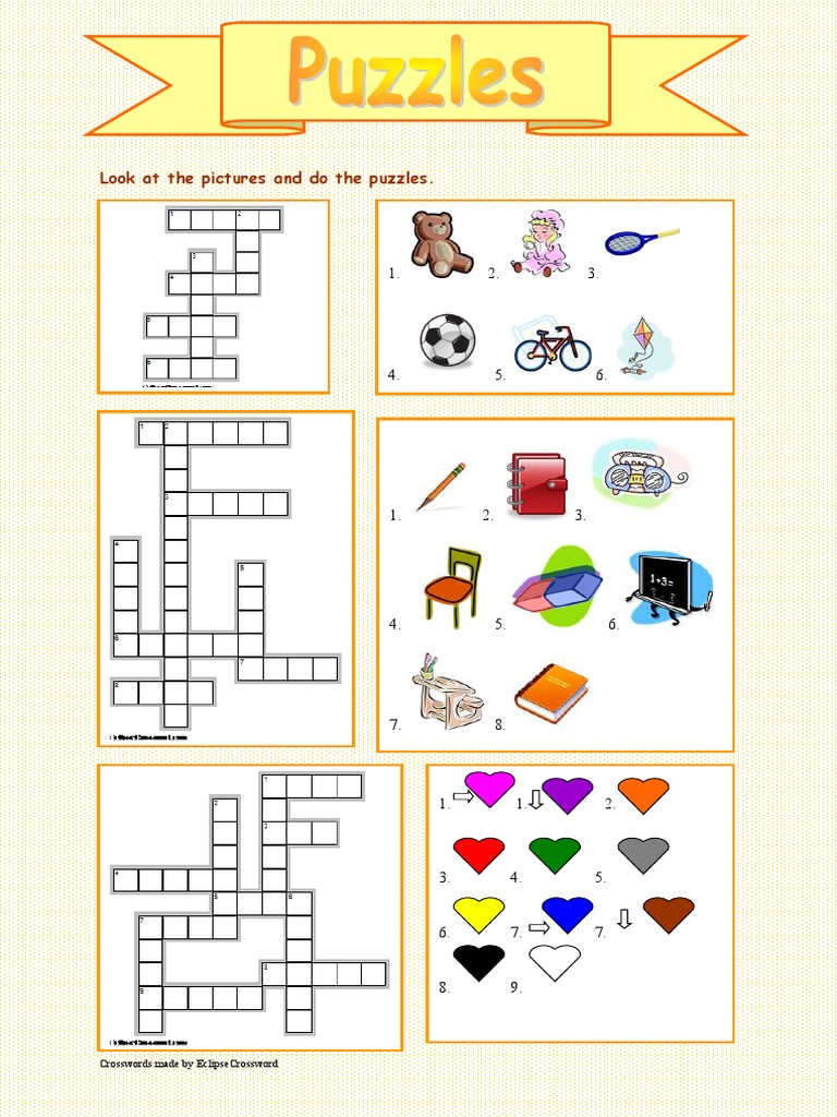 puzzles year 1 | PDF