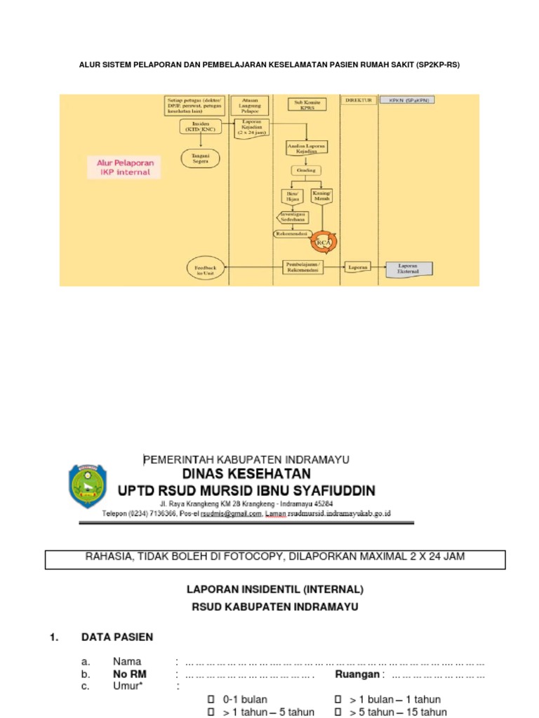 PMKP - Standar 9 - EP 2 - Alur Dan Form SP2KPRS | PDF