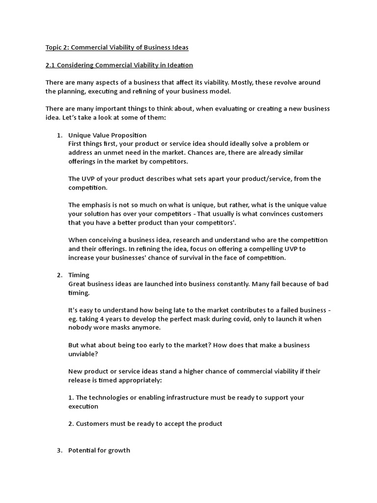 Topic 2 | PDF | Market (Economics) | Business