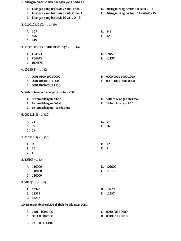 Soal Siskom | PDF | Metode & Bahan Ajar