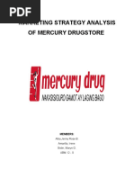 Mercury Drug Corporation Structure | PDF | Wellness | Lifestyle
