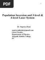 Lina ppt.3rd Level & 4th Level Laser | PDF