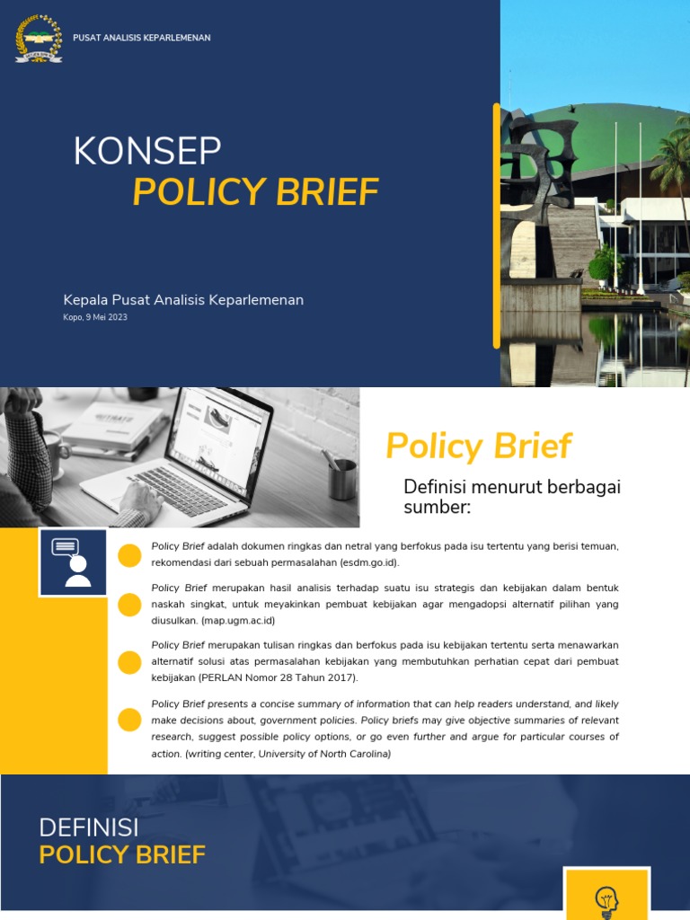 Panduan Lengkap Membuat Policy Brief | PDF