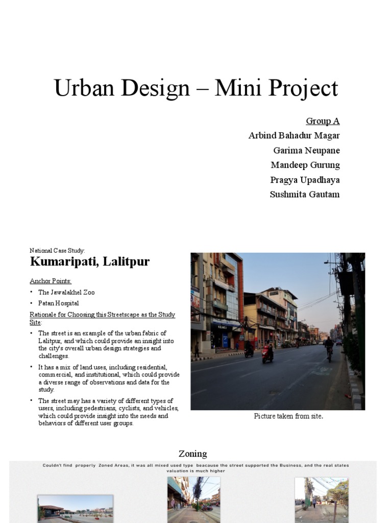 Urban Design - Mini Project (1) - 1 | PDF | Retail | Urban Design