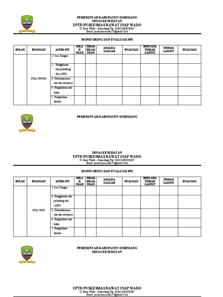 Monitoring Dan Evaluasi Ppi | PDF