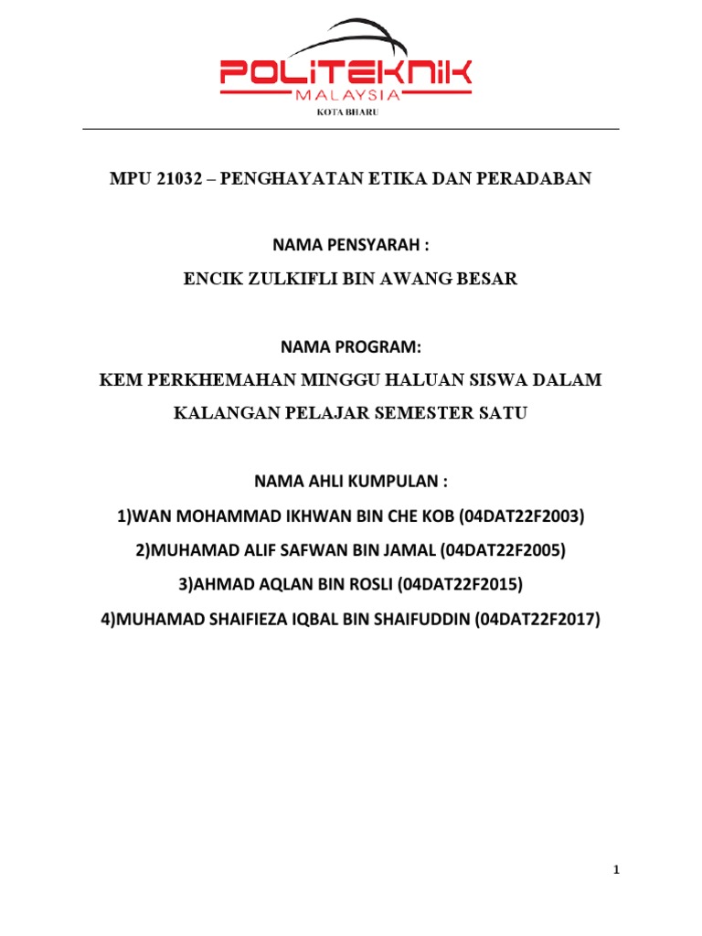 Mpu 21032 | PDF