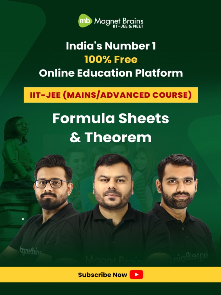 2 - IIT-JEE Class XI Chemistry - Structure of Atom - Formula Sheet ...