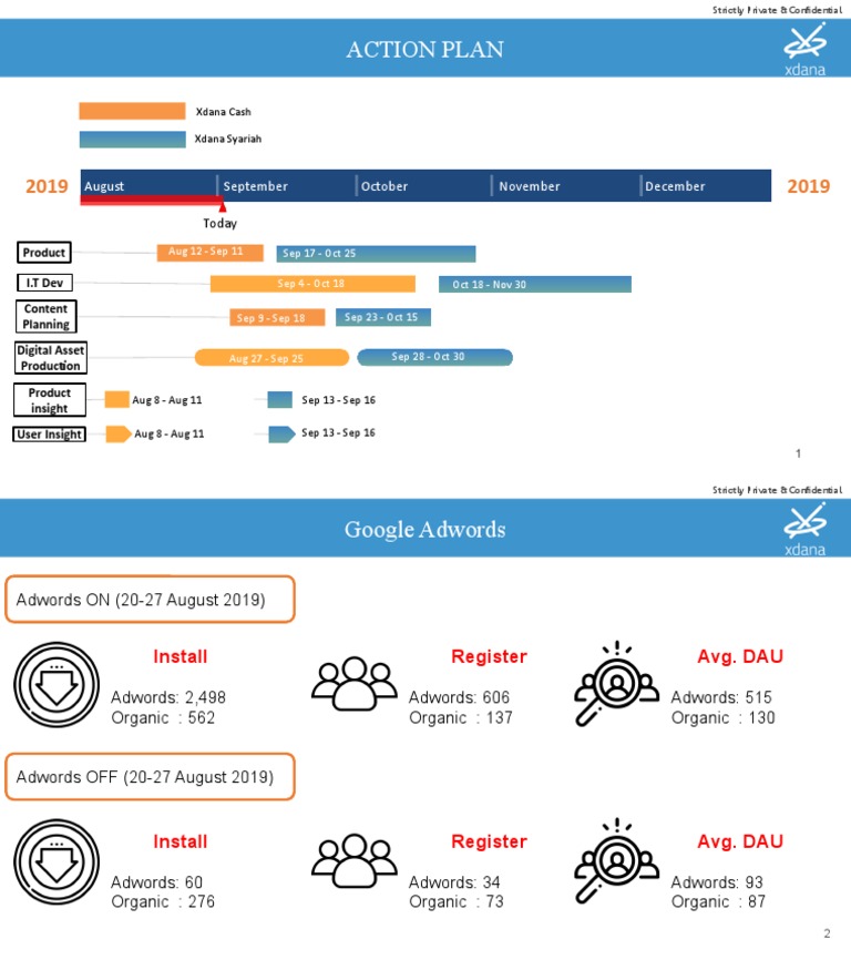 Action Plan & Google Ads | PDF
