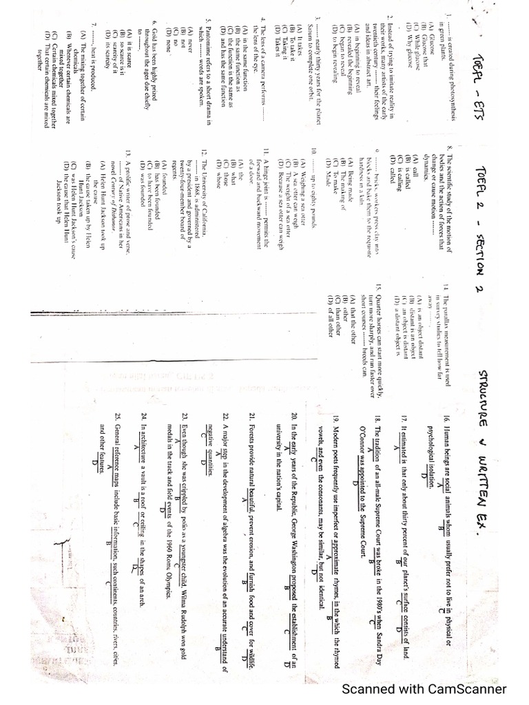 Toefl Ets | PDF