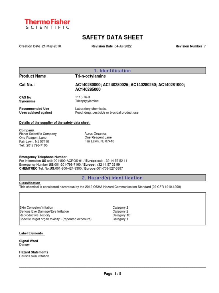 Alamine 308 052523 | PDF | Dangerous Goods | Carbon Dioxide