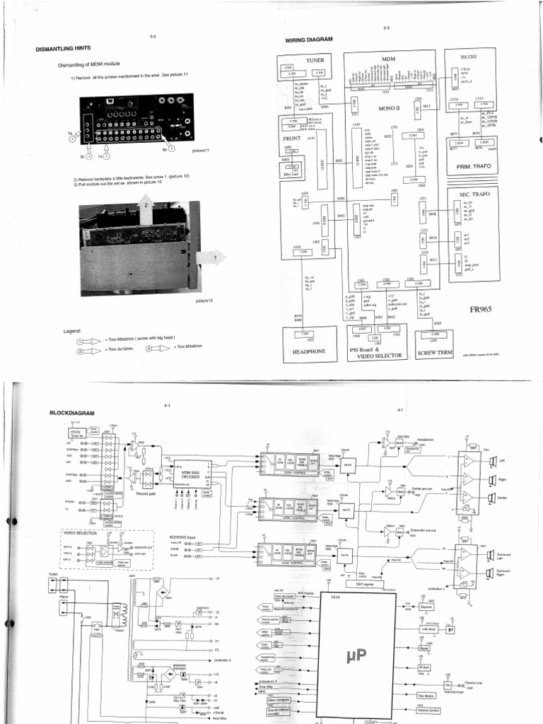 Philips fr965 fr966 SCH | PDF