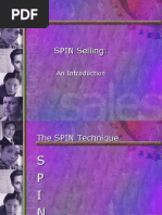 SPIN Selling | PDF | Sales | Cognition