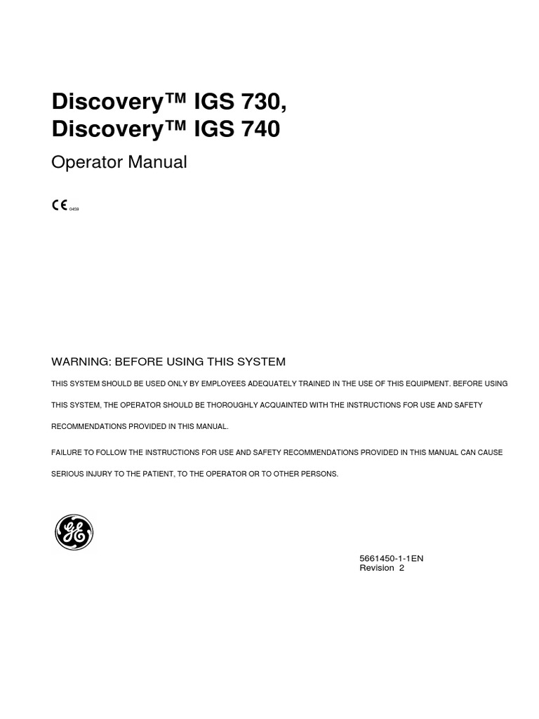 Operator Manual IGS 730 740 | PDF | Absorbed Dose | Ionizing Radiation