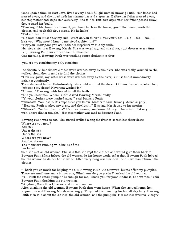 Once Upon A Time | PDF