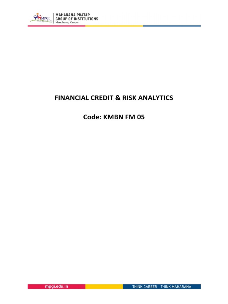 Unit-II - nOTES | PDF | Collateral (Finance) | Refinancing Unit-II - nOTES | PDF | Collateral (Finance) | Refinancing