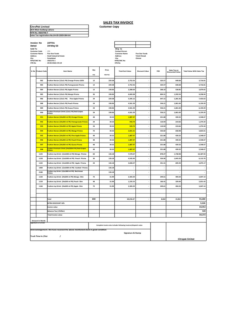 Gourmet Invoice Chinot 24 05 23 (2377) | PDF | Vegan Cuisine | Government Finances