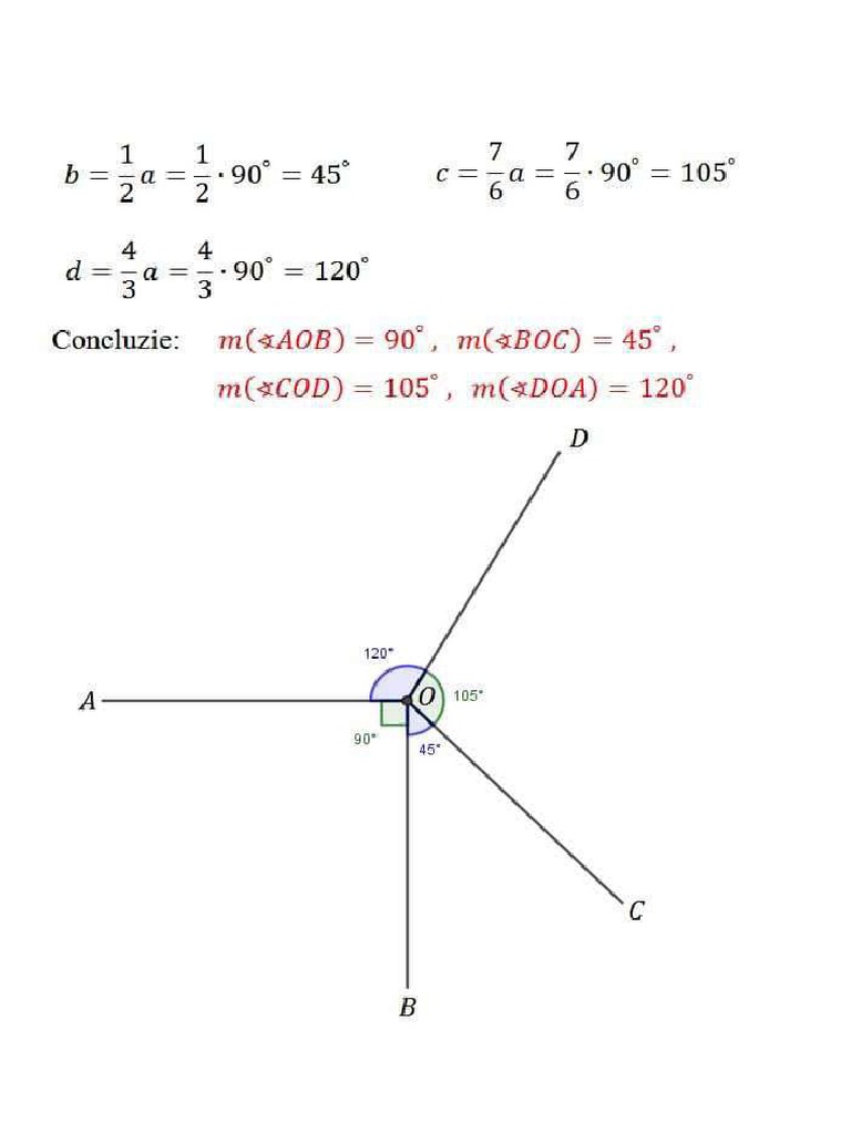 Geometrie Unghiuri | PDF