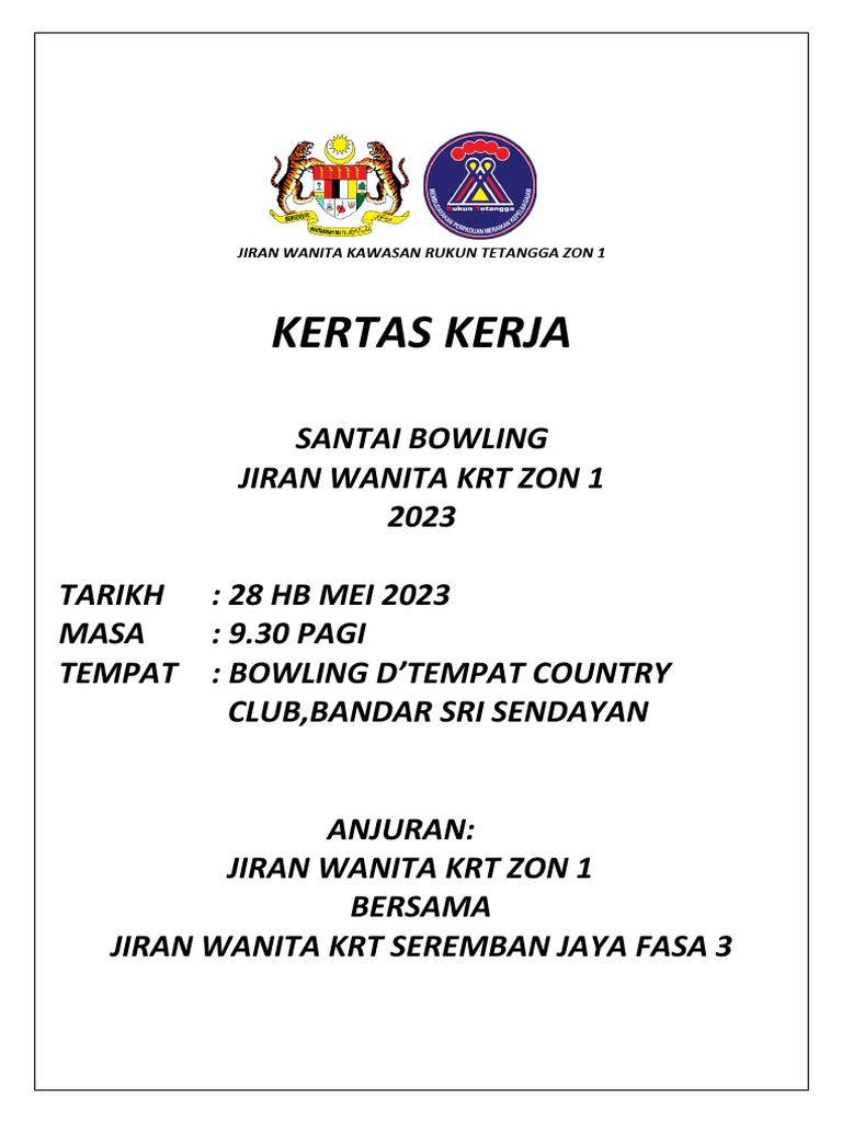 Kertas Kerja Bowling 2 | PDF