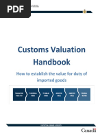 Customs Valuation Rules, 2007 | PDF | Prices | Sales