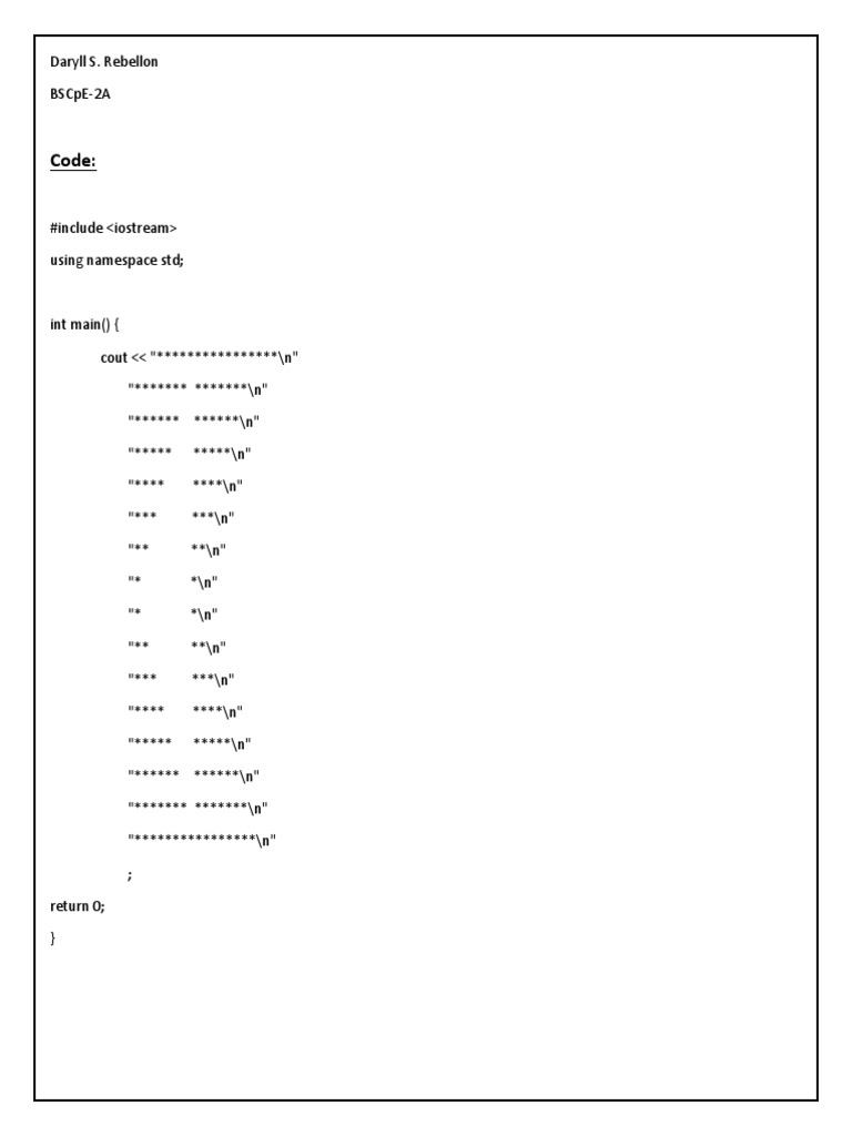 'Shape' Program | PDF