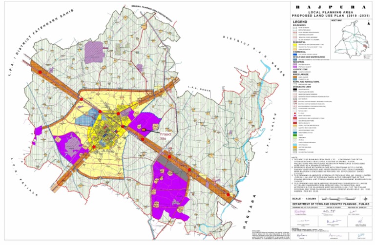 7. rajpura-master-plan-2031-map | PDF