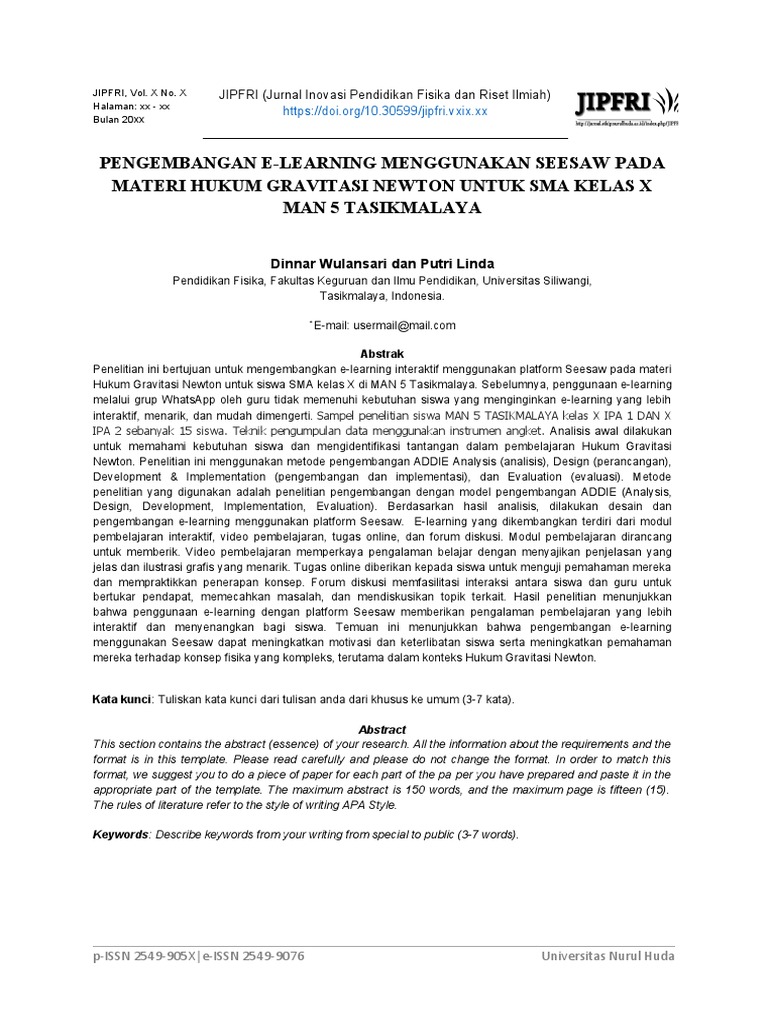 E LEARNING JURNALL (AutoRecovered) | PDF